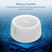 China White Noise Sleep Helper 20cm LED Night Light AC100-240V for Kids Adults for sale