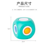 China ABS Silicone Multi-Sided Reflex Finger Fidget Toy 5cm 39g for Kids for sale