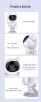 China 360 Degree Rotation Astronaut Design LED Projector Night Light for sale