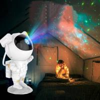 China 360 Degree Rotation Astronaut Design LED Projector Night Light for sale