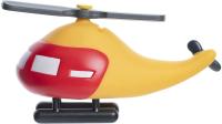 China ABS Helicopter Coin Piggy Bank 28x20x20cm Red Color for Kids Saving for sale