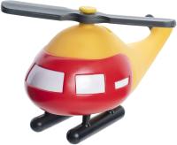 China ABS Helicopter Coin Piggy Bank 28x20x20cm Red Color for Kids Saving for sale