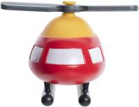China ABS Helicopter Coin Piggy Bank 28x20x20cm Red Color for Kids Saving for sale