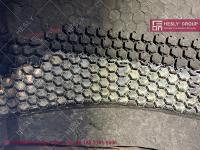China AISI316 Hexsteel Dual Layer Refractory Lining 1.0mm Thickness 15mm Depth 1000x1000mm for sale