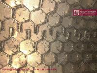 China SIS2337 Hexmetal Lance Style 1 inch x 14 Gauge 2 inch Hexagonal Hole for Refractory Linings for sale