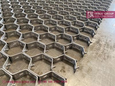China 310S Hexmesh for Refractory Linings 36in Wide 120in Long Furnace Reactor Cyclone for sale