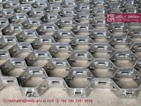 China AISI316 Stainless Steel Hexmetal 1 inch Depth 14 Gauge with Bonding Hole for Refractory Lining for sale
