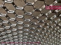 China AISI310S 3/4 in Depth Hex Steel Mesh 2.0mm Thickness 3x10 ft Hesly Brand China Factory for sale