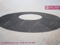 China SAE1020 Hex Mesh 2.0mm Strip Thickness 19mm Height 50mm Hexagonal Hole Refractory Anchoring for sale