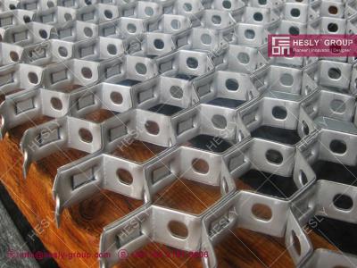 China ASTM 310S Hexmetal Mesh 2.0mm Strip Thickness 25mm Height for Metallurgical Industry for sale