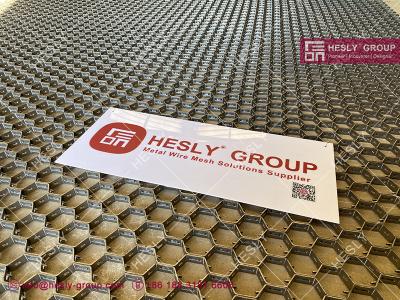 China AISI316 Stainless Steel Hexmetal for Windbox Lining 1in Thick 2.0mm Strips 1x2m Panel for sale