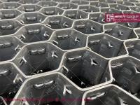 China Stainless Steel 310S Hexmetal Refractory Armour Lining 2.0x30x50mm Hesly Brand for sale