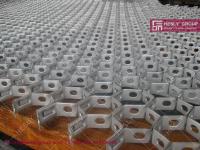 China Stainless Steel 310S Hexmetal Refractory Armour Lining 2.0x30x50mm Hesly Brand for sale