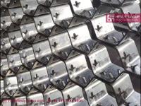 China Stainless Steel 310S Hexsteel Mesh 2.0x25x50mm for Furnace Refractory Lining for sale