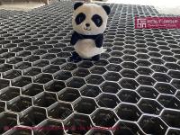 China Stainless Steel 316 Hex Metal Grating Refractory Lining Holder 2x30x50mm Hesly for sale