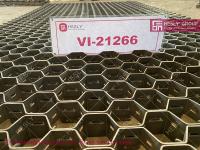 China DIN2.4851 Inconel 601 Hexsteel Mesh 1.5x19mm Strips 50mm Hexagonal 1200C High Temperature for sale
