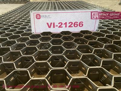China DIN2.4851 Inconel 601 Hexsteel Mesh 1.5x19mm Strips 50mm Hexagonal 1200C High Temperature for sale
