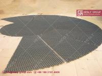 China ST37 Mild Steel Hexmetal 2x25x50mm for Refractory Lining Holders 2 Inch Hexagonal Hole for sale