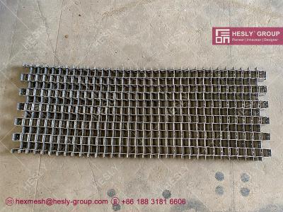 China Flexmetal Mesh for FCC Cyclones 2.0x25mm 37mm Hole 1m x 1m Refractory Lining for sale