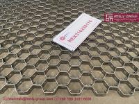 China SS310S Refractory Lining Hexsteel Mesh 1 Inch Deep 14 Gauge 2 Inch Hexagonal for sale