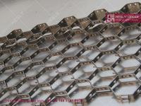 China EN1.4835 Hex Steel Mesh 50mm Height 2.0mm Thickness for Refractory Lining for sale