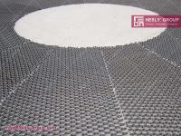 China 2 inch 50.8mm Height Hexmesh for Refractory Lining Standard 20pcs Pack Stainless Steel for sale