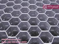China 304H Stainless Steel Hex Steel Mesh 915mm x 3050mm 14Ga 2.0mm for Refractory Lining Reinforcement for sale