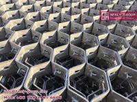 China 304 Stainless Steel Hex Mesh Grid 3/4in Thickness 36in x 120in Refractory Lining for sale