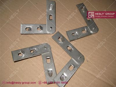 China L Bar Refractory Anchor AISI310 2.0mm Flat Steel Bar for Hexsteel Mesh Reinforcement for sale