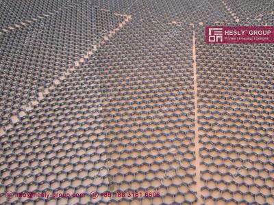 China 253MA Hexagonal Mesh Hex Mesh 1.8mm Strip Thickness 20mm Height 50mm Hole HESLY for sale