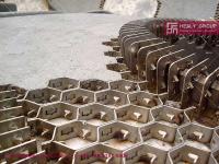 China HESLY 310S Stainless Steel Hexsteel Pronges Type Refractory Anchor Tabs 1.2mm to 2.0mm for sale