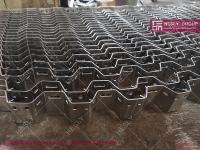 China AISI310S Hexmetal Refractory Lining 36x120 Inch Sheet 50mm Depth 2.0mm Thickness for sale