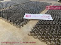 China Hexagonal Mesh Hex Mesh 14 Gauge Strip Thickness 50mm Strip Height 48mm Hex Hole for sale