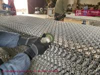 China Stainless Steel 316 Hexmetal 1.5x20x50mm for Refractory Lining 95x100cm HESLY Factory for sale