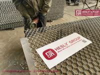 China Stainless Steel 316 Hexmetal 1.5x20x50mm for Refractory Lining 95x100cm HESLY Factory for sale