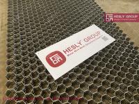 China Stainless Steel 316 Hexmetal 1.5x20x50mm for Refractory Lining 95x100cm HESLY Factory for sale