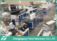 China Plastic Pvc Double Wood Plastic Composite Production Line High Production Efficiency for sale