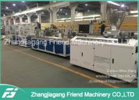 China PE Powder WPC Profile Extrusion Production Line Conical Twin Screw for sale