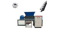 China Double Shaft 2000kg / H Plastic Shredder Machine For Recycling for sale
