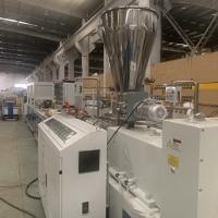 China WPC Twin Screw Pla Extruder Machine 38CrMoALA Screw for sale