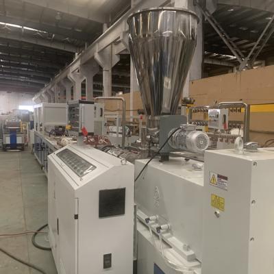 China WPC Twin Screw Pla Extruder Machine 38CrMoALA Screw for sale