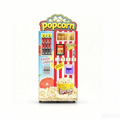 China Multi-Flavor Popcorn Making Vending Machine - Fully Automatic & Ultra-Fast with 24/7 Unmanned Operation for sale
