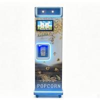 China 2200W 110V 220V Popcorn Express Vending Machine 200 Cup Capacity Coin Cash Credit Card Payment for sale