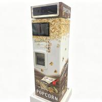 China 2200W 110V 220V Popcorn Express Vending Machine 200 Cup Capacity Coin Cash Credit Card Payment for sale