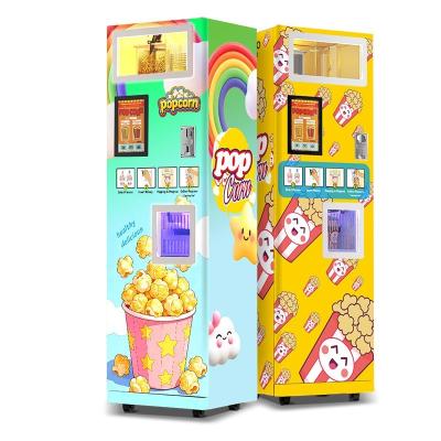 China Automatic Popcorn Vending Machine 110V 220V 70 Cup Capacity OEM ODM for sale