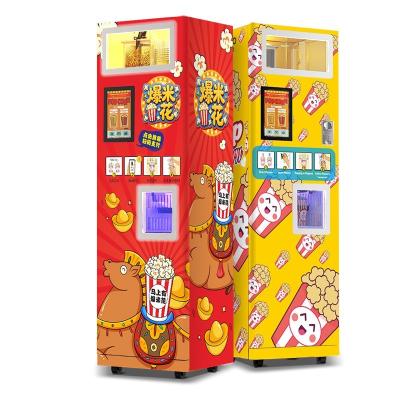 China Fully Automatic High Capacity Low Consumption Commercial Popcorn Vending Machine for sale