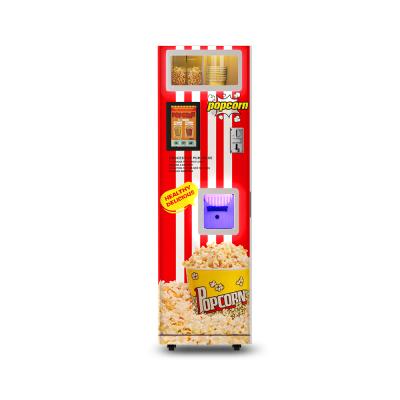 China Fully Automatic Commercial Popcorn Vending Machine 110V 220V 70 Cups Capacity for sale