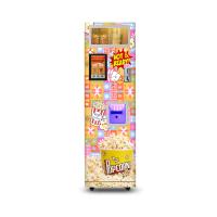China Commercial Fully Automatic Popcorn Vending Machine, CE Certified, Multi Payment & Customizable Design for sale