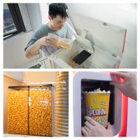 China Self Service Popcorn Kiosk | Oil-free, CE Certified & Customizable for sale