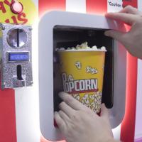 China Self Service Popcorn Vending Machine For Shopping Malls And Cinemas for sale